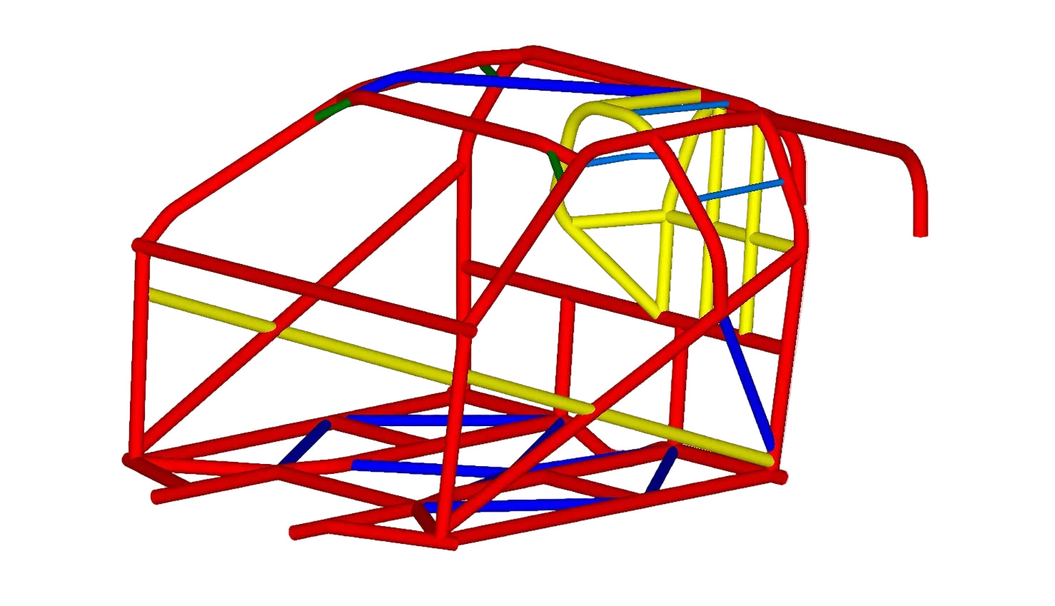 93-02 4th Gen F Body 25.5 Welded Chassis – Moore Race Chassis