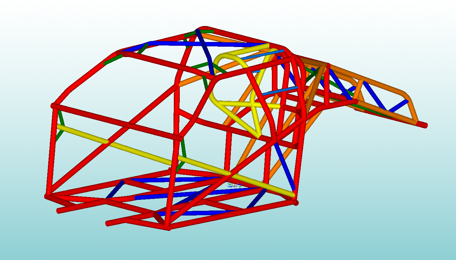 79-93 Foxbody 25.3/25.2 Cage Kit – Moore Race Chassis