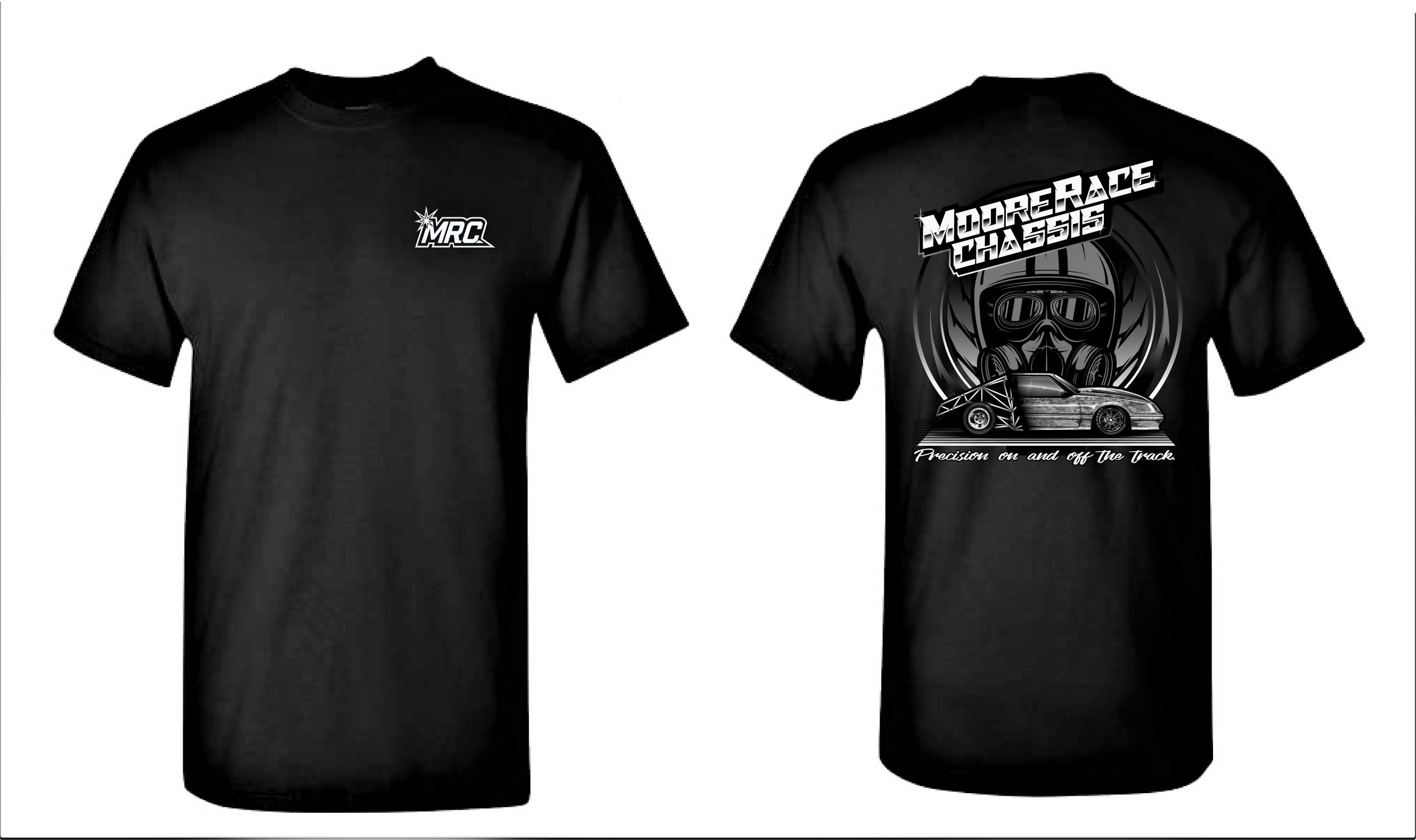 MRC Gas Mask Chassis T-Shirt – Moore Race Chassis
