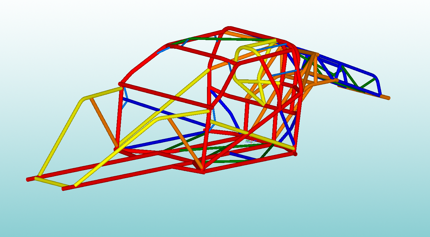 79-93 Foxbody 25.1 Welded Chassis – Moore Race Chassis