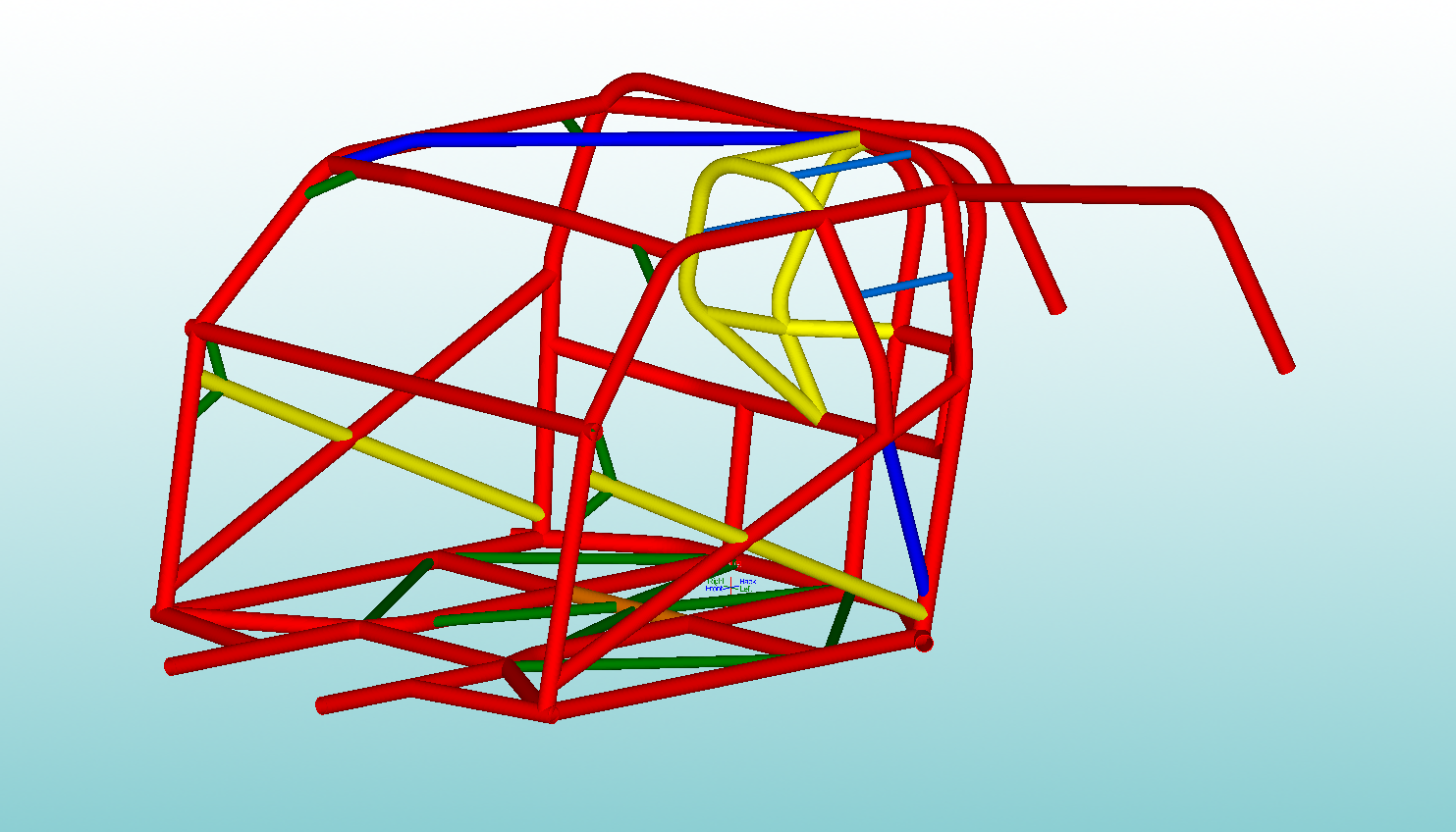68-74 Nova 25.5 Cage Kit – Moore Race Chassis