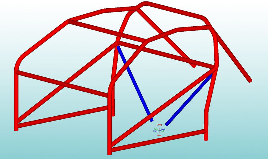 05 14 S197 Mustang Rollcage Kits Moore Race Chassis