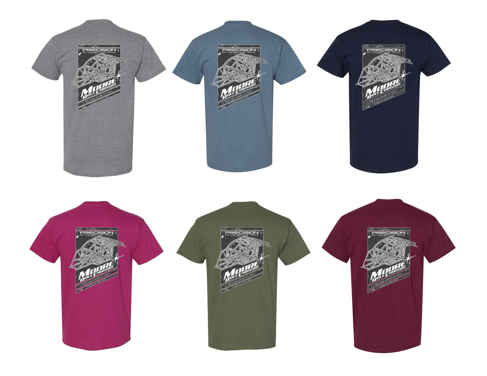 MRC Chassis Shirt- NEW LOGO! – Moore Race Chassis