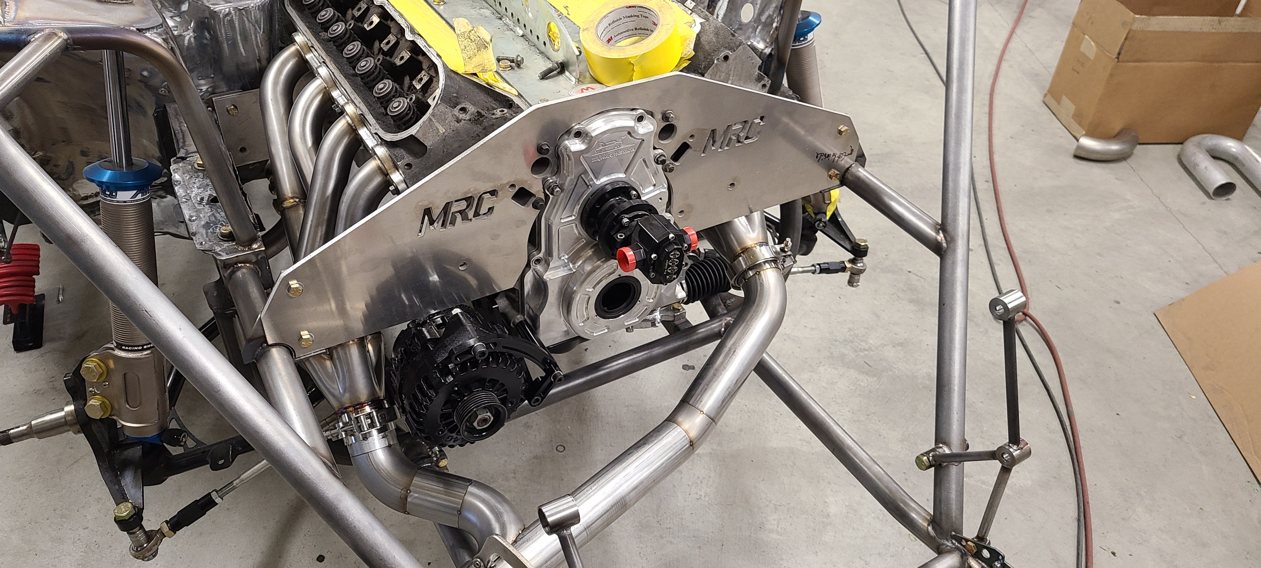 LS Motor Plate – Moore Race Chassis