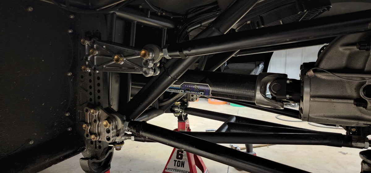 Extended Upper Brackets for Merillat 4 Link System – Moore Race Chassis